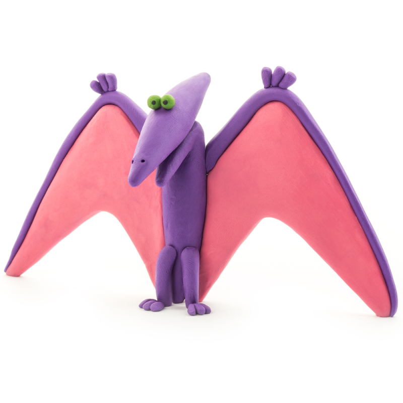 Pâte à modeler auto-durcissante HEY CLAY® - Grand coffret 6 dinosaures